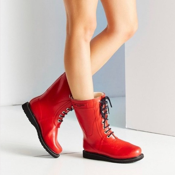 Ilse Jacobsen | Shoes | Ilsa Jacobsen Rub5 Fleece Lined Laceup Rain ...